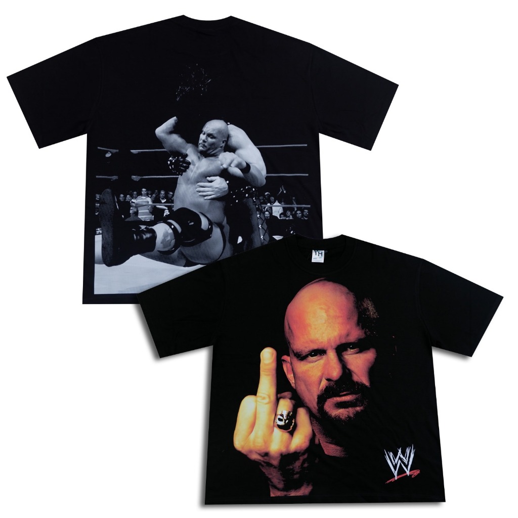 STONE COLD SMACKDOWN WWE FIGHTING PROFESSIONAL WRESTLER KAOS OVERSIZE ...