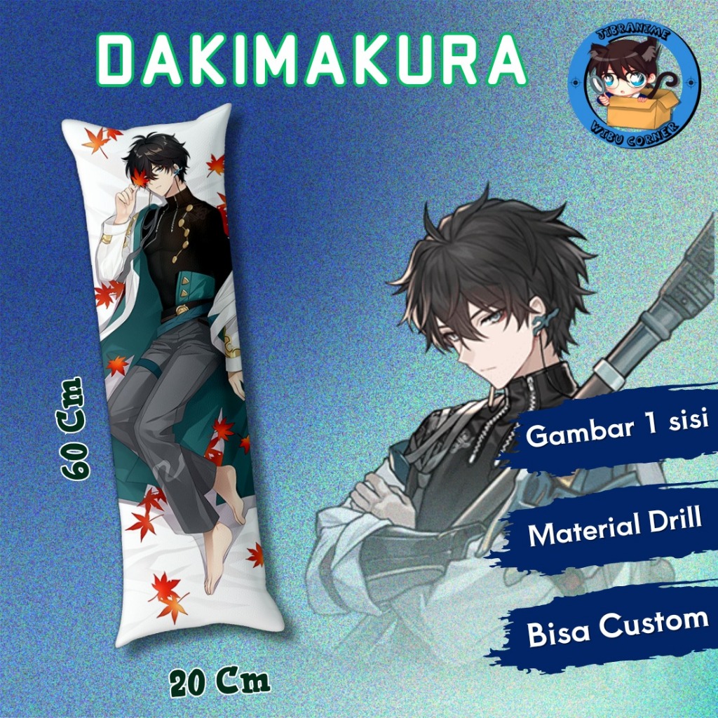 Dakimakura/guling ANIME และ HENG GENSHIN IMPACT/Size 20x60cm/รวมเนื ้ อ ...