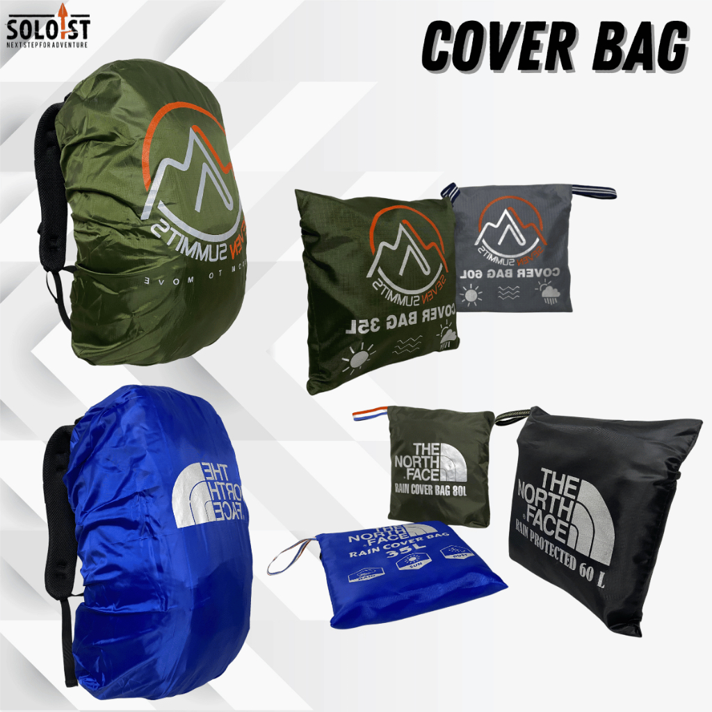 ผ้าคลุมกันฝน 35L 60L 80L | ผ้าคลุมกระเป๋า | ถุงคลุมกระเป๋า | ตัวป้องกันกระเป๋า | ผ้าคลุมกันฝน ...