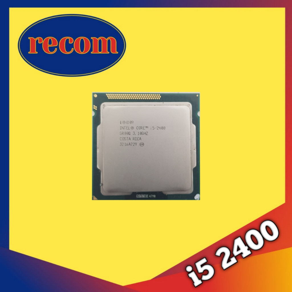 Processor INTEL CORE i5 2400 รับประกัน 1 ปี / 1 เดือน | Shopee Thailand