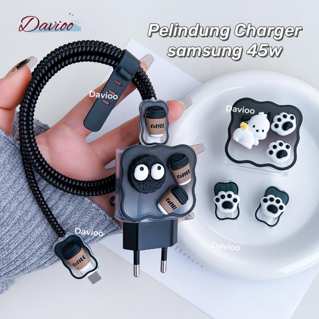 Samsung 45w Crystal Motif Charger Protector Samsung Cable & Adapter ...