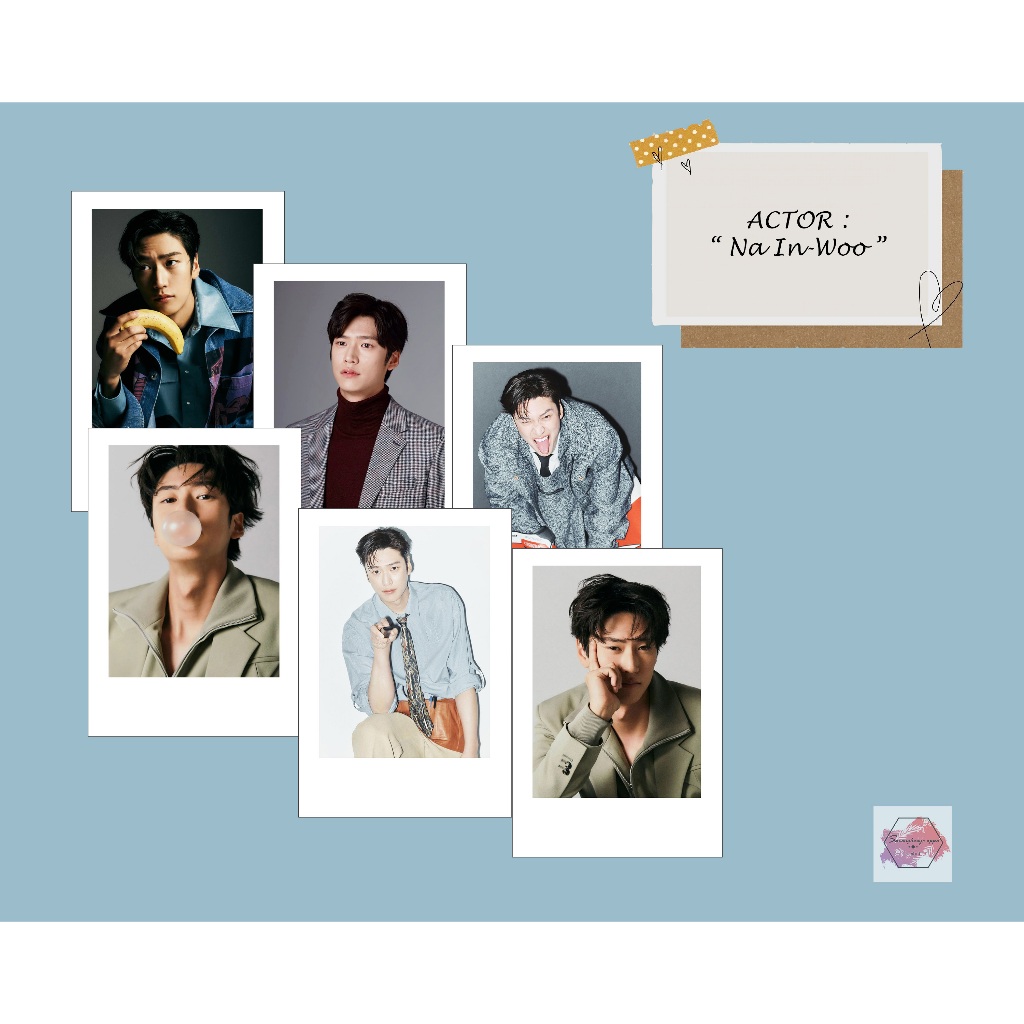 Na IN WOO - ภาพถ ่ ายลาย KACTOR 5 ชิ ้ น | Shopee Thailand