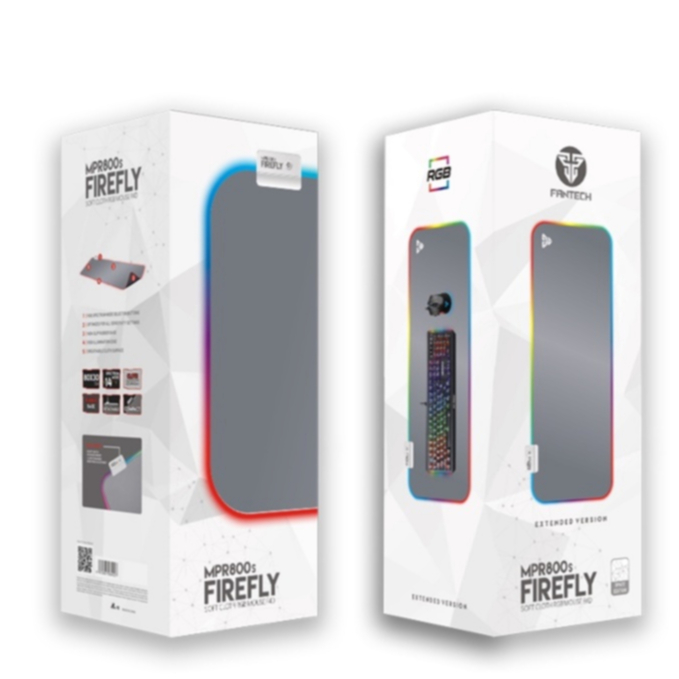 Mpr800s FIREFLY SOFT CLOTH RGB FANTECH แผ่นรองเมาส์ | Shopee Thailand