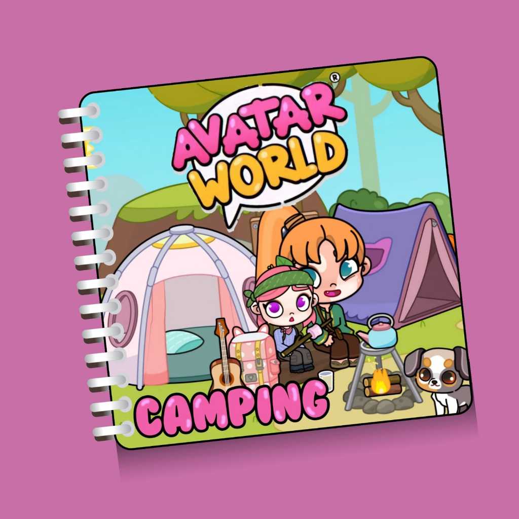 Avatar World Paper Book Camping Edition ของเล่นเด็กถอดหนังสือเงียบ ...