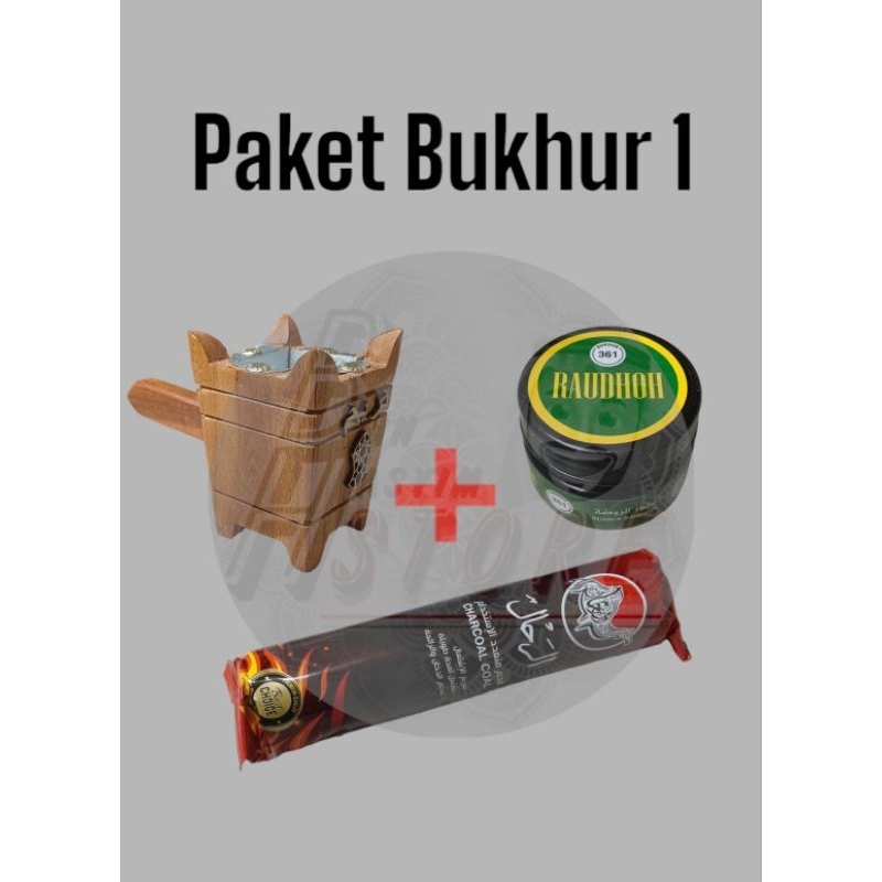 แพ็คเกจ BUKHUR ครบชุด 3IN1, BUKHUR, MABKHARAH, MAGIC CHARCOAL | Shopee ...