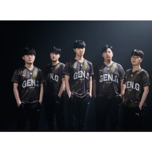 Jersey Gaming Team GEN G 2024 Pro KIT esports เสื้อยืดโลโก้ชื่อที่ ...