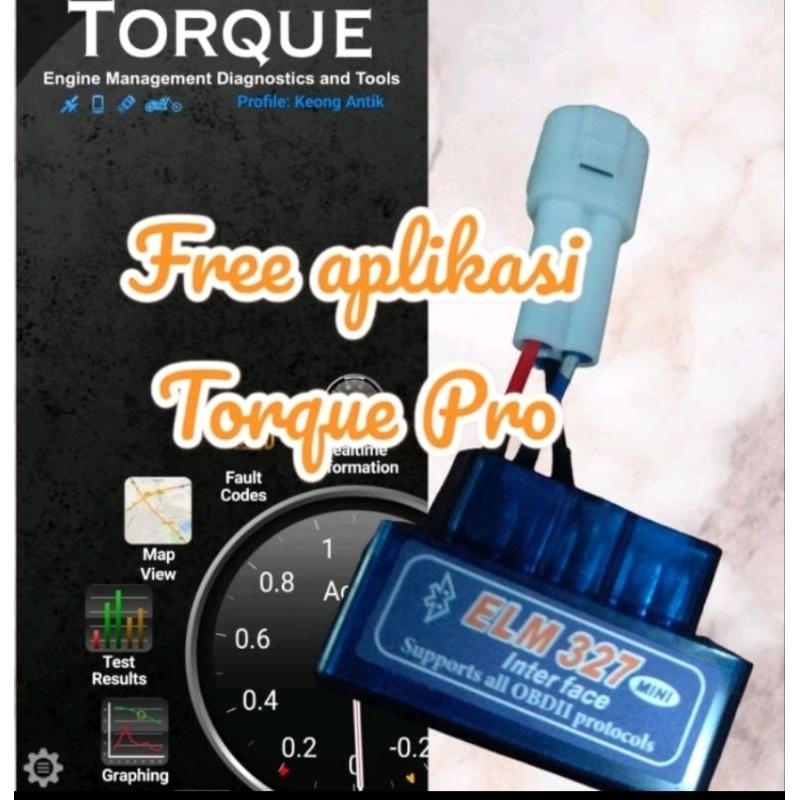 Yamaha DIAGNOSTIC SCAN Mini ELM 327 Obd2 หัวฉีดเครื่องสแกนเนอร์รถ ...