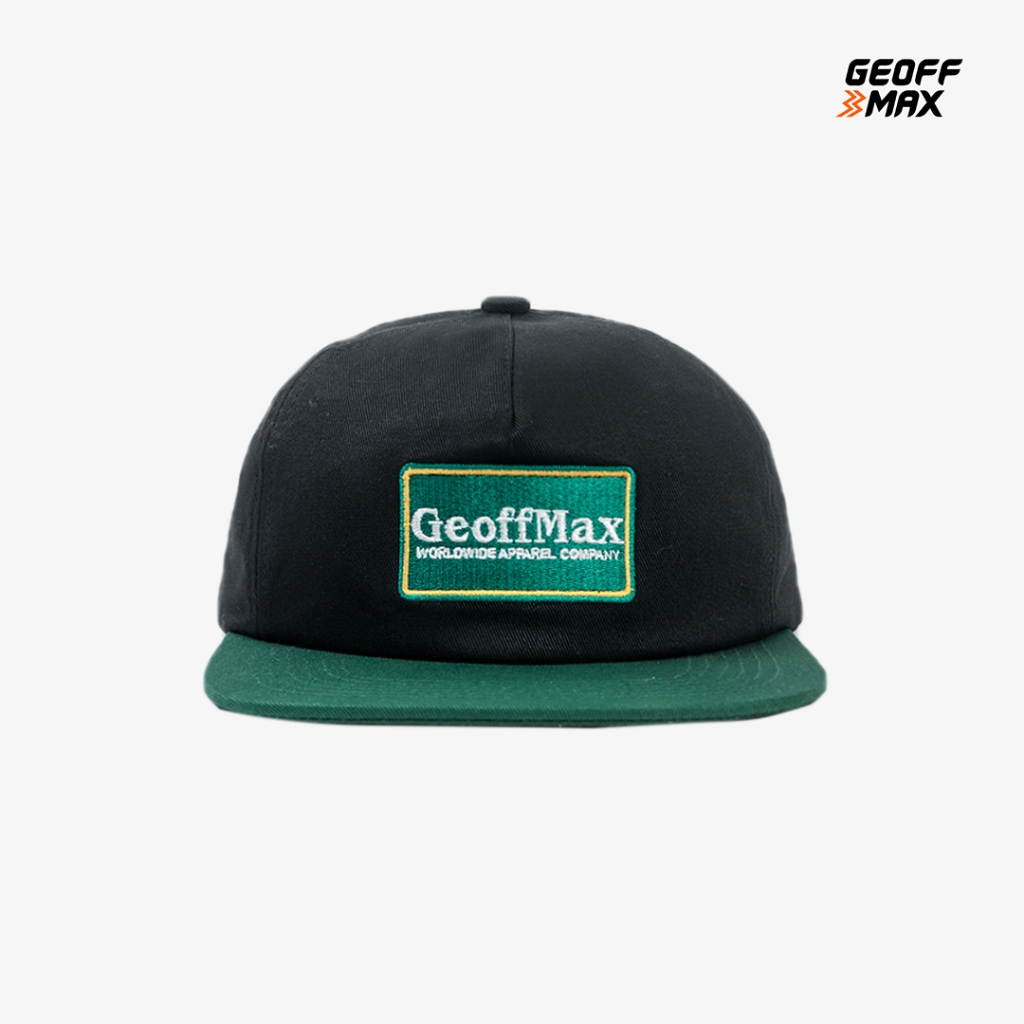 Geoff Max - Zest Black Green | หมวกผู้ชายผู้หญิง ยู นิสซ์ คลาสสิก สแน็ป ...