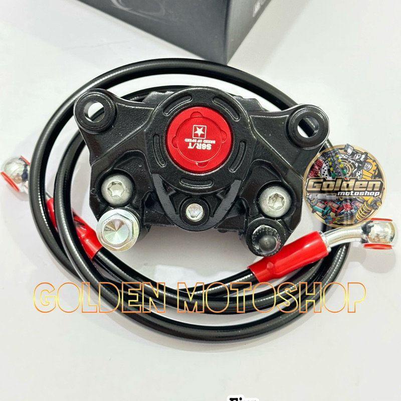 แพ็คเกจคาลิปเปอร์ลูกสูบ ส6rt 2 + ท่อเบรคหน้า 90 ซม. เหมาะกับรถ ...