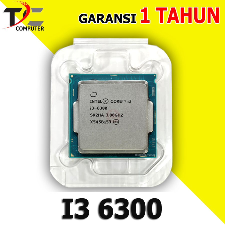 โปรเซสเซอร์ Cpu Intel Core i3 6300 LGA 1151 Gen 6 | Shopee Thailand