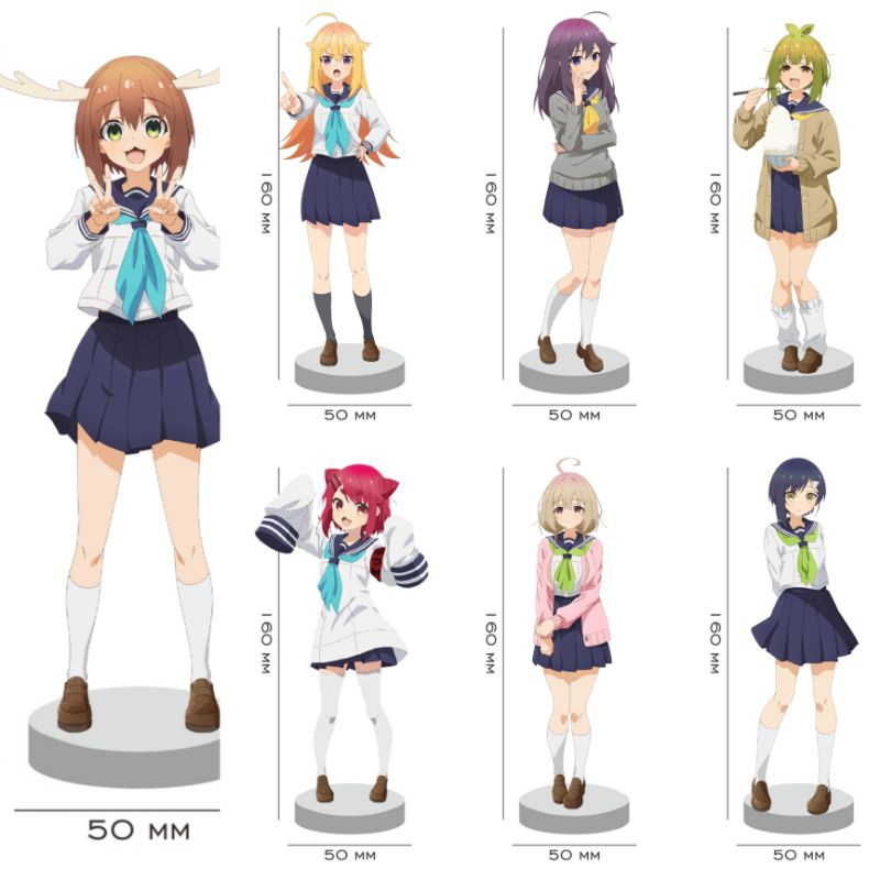 My Deer Friend Nokosan อะคริลิค Standee / Stande รูปอะคริลิค Anime ...