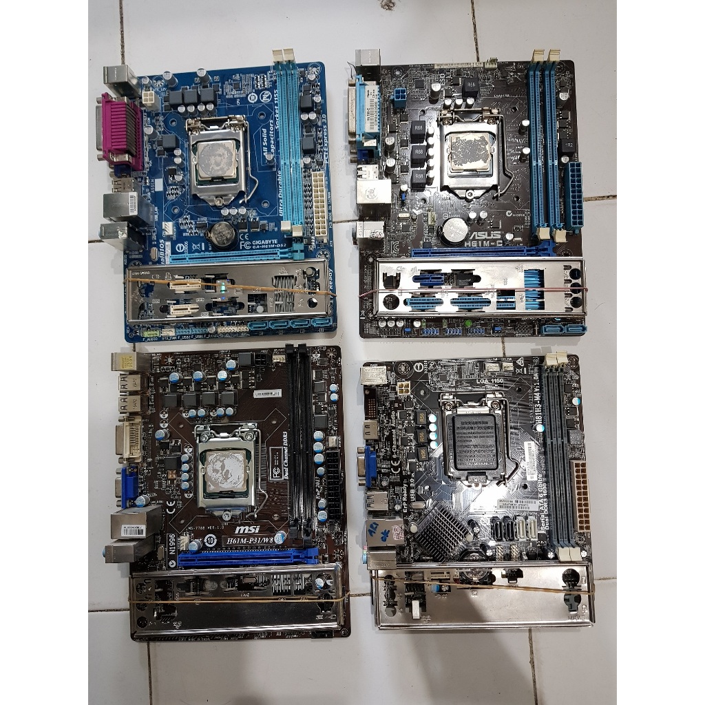 Mobo PC H61 SOCKET 1155 GEN2. เมนบอร์ด PC H61 SOCKET 1155, NORMAL ...