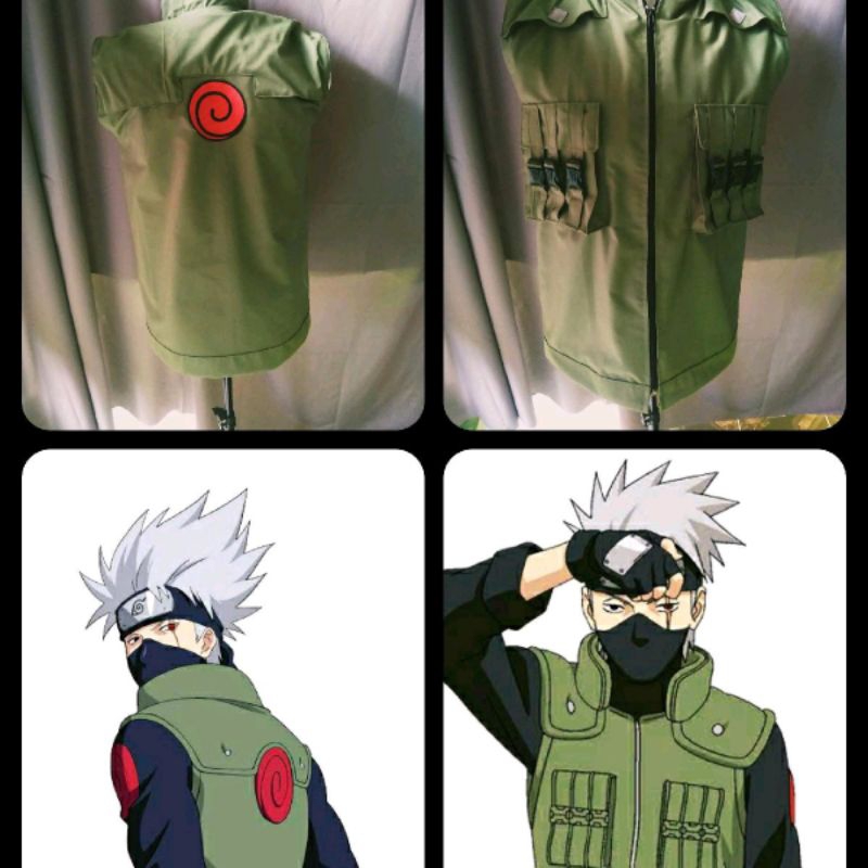 Jounin Konoha Vest ชุดคาคาชิ | Shopee Thailand