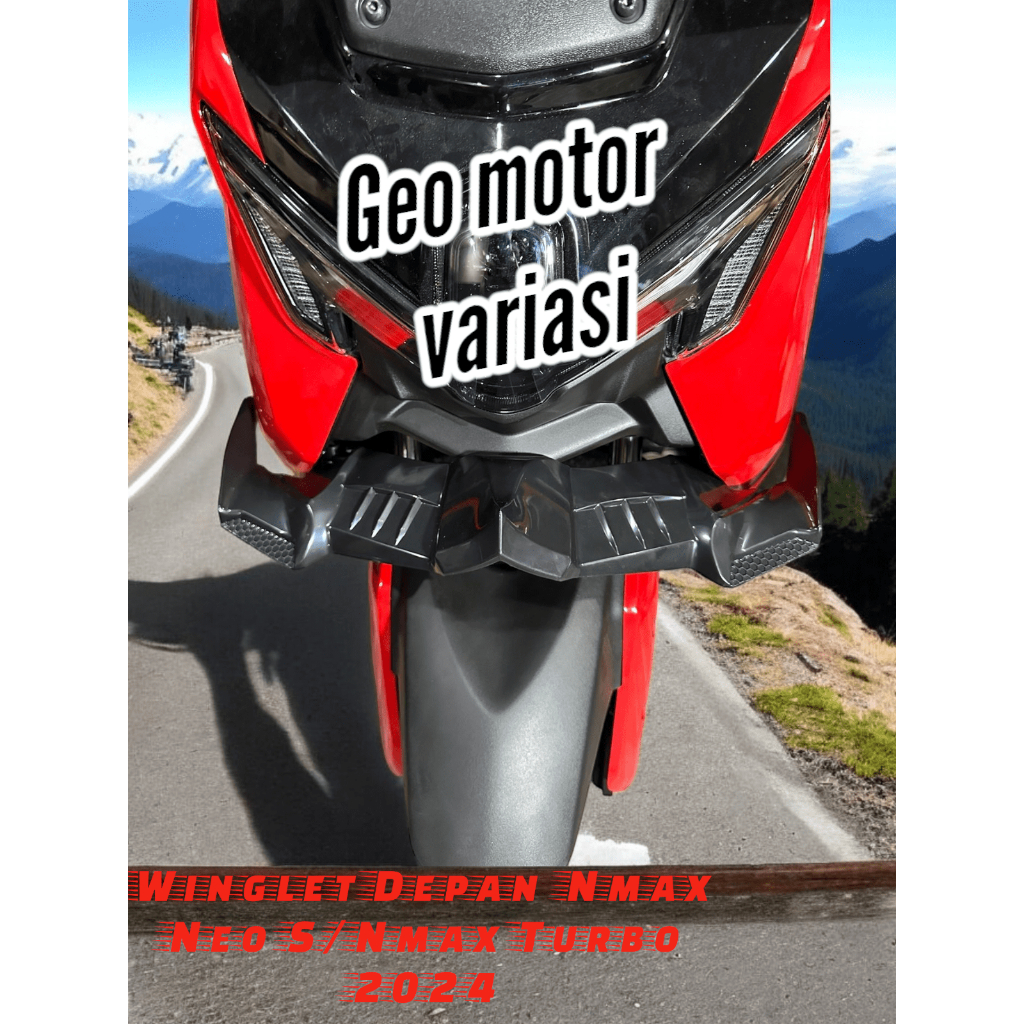 ปีกหน้า All NMAX NEO S / NMAX TURBO 2024 MHR RACING ABS | Shopee Thailand