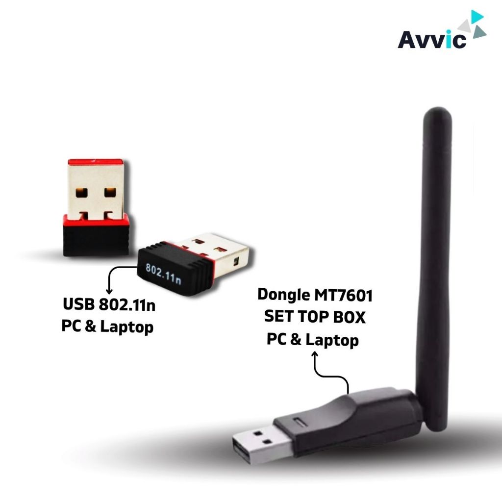Usb Wifi Dongle MT7601 อะแดปเตอร์ไร้สาย Wifi เสาอากาศตัวรับสัญญาณ PC ...