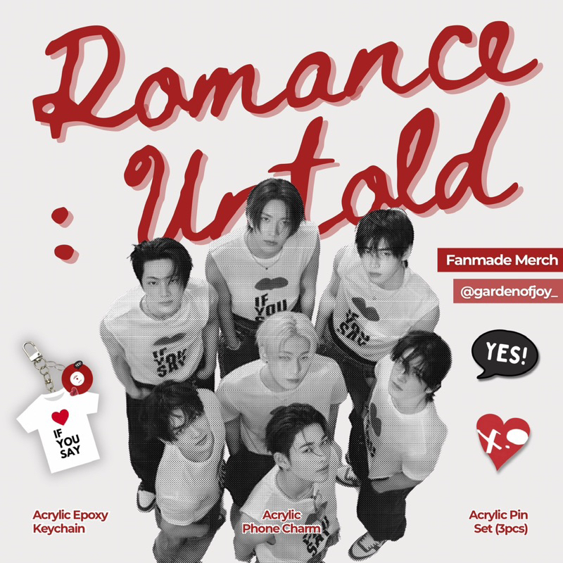 Buttonscarves Romance Untold Fanmerch ใช่หรือ Yeoui โดย Garden of Joy