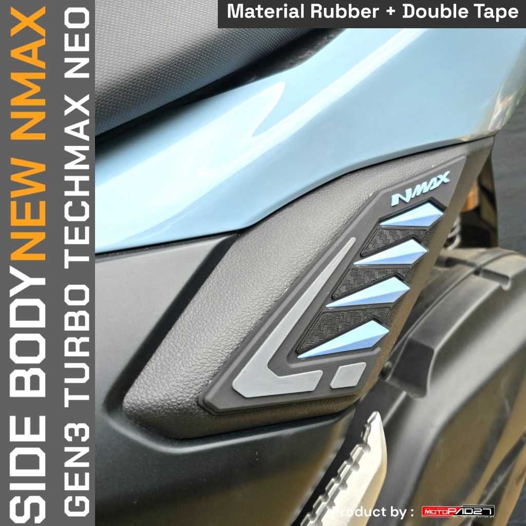 Nmax TURBO NMAX NEO S TECHMAX 2024 ยางสติ๊กเกอร์ตัวถังข้าง MP27 ...