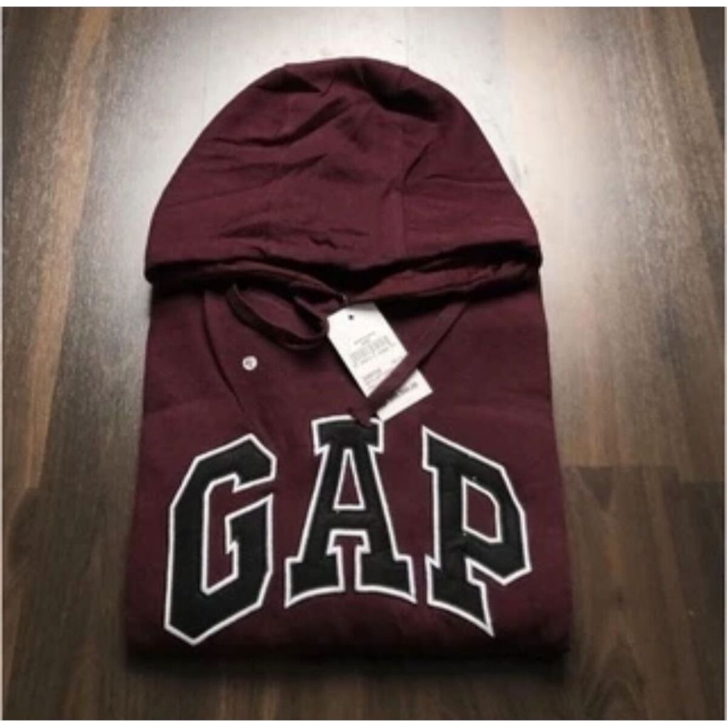 Hoodie gap origin เสื้อกันหนาว marun ข้อความเย็บปักถักร้อยเย็บผู้ใหญ่ ...
