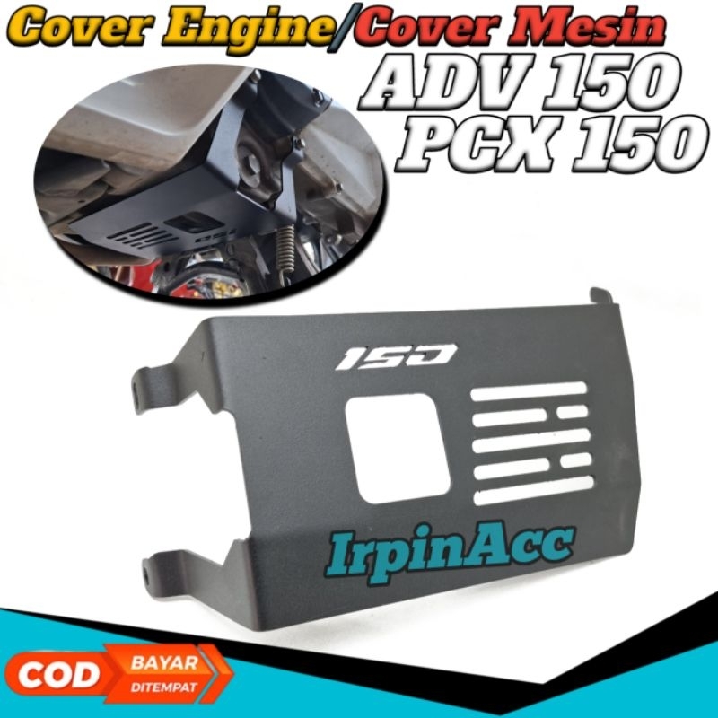 Mesin PCX 150 ADV 150 ฝาครอบเครื่องยนต์ ตัวป้องกันด้านล่างเครื่องยนต์ ...