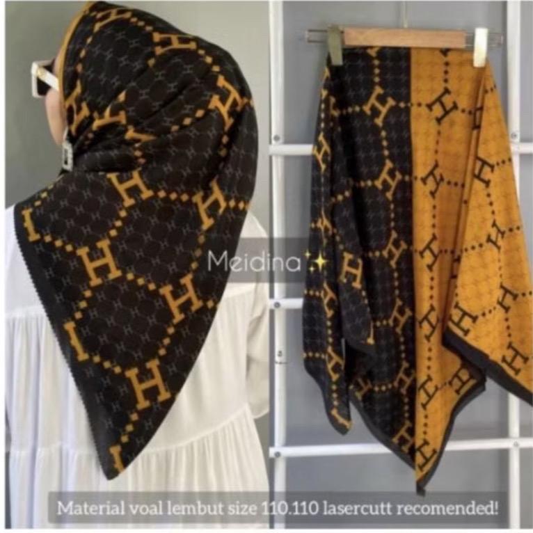 Hijab Square Tiedye motif (HH Cube) ต้องสี ขนาด 110x110cm | Shopee Thailand
