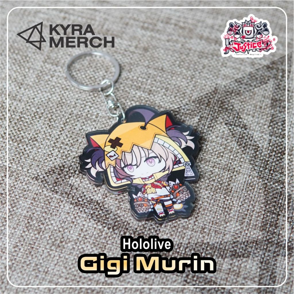พวงกุญแจ Hololive English [Justice] - Gigi Murin | ตัวแทนจําหน่าย ...