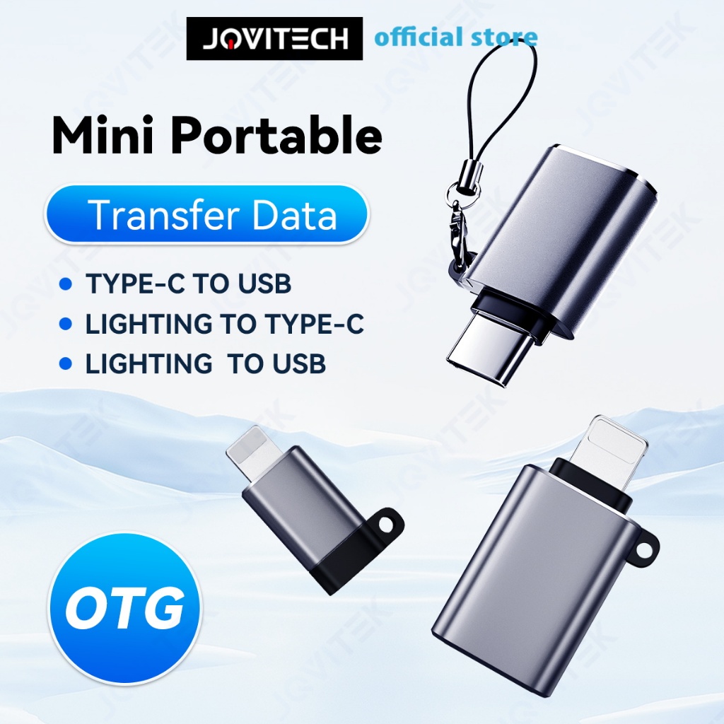 Jovitech OTG Converter Inbox Force Micro Type C ถึง USB HP Connector ...
