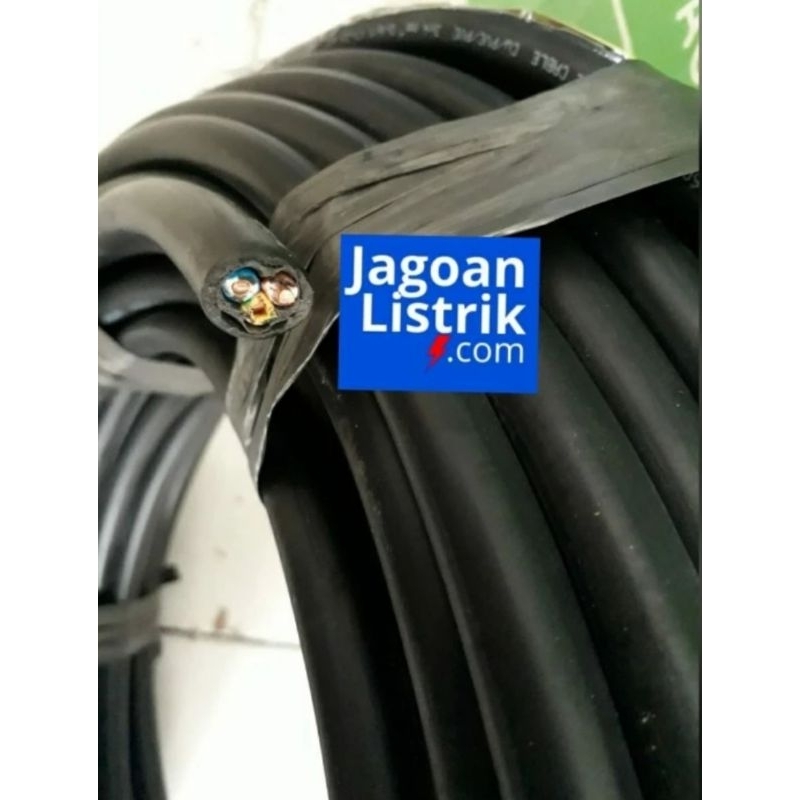 Hitam NYY 3x4 SUPREME NYY Wire Black Power Cable 3 x 4 mm2 0.6/1 (1.2KV ...