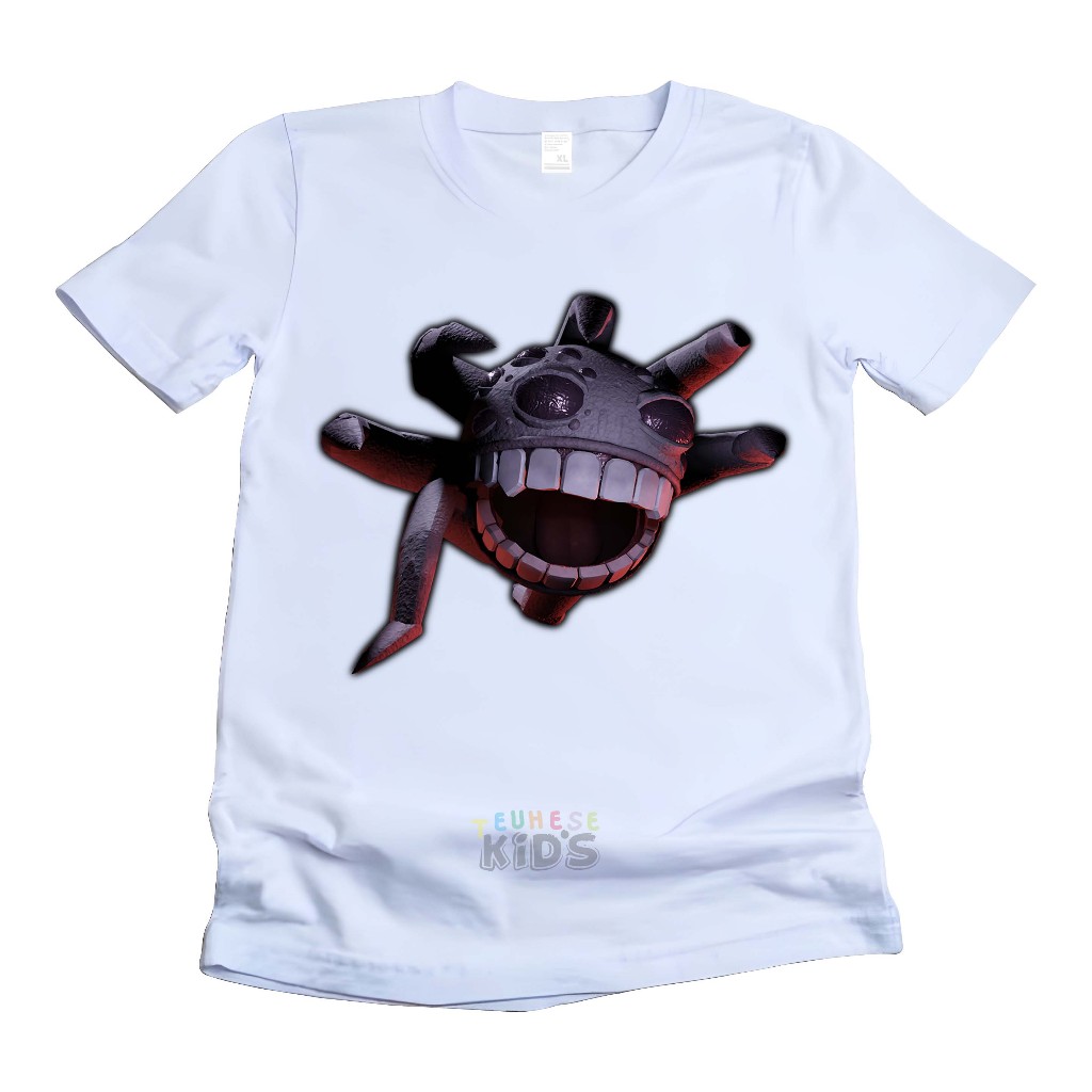 (ฟรีชื่อ) เสื้อยืดเด็กลาย GRUMBLE GAME ROBLOX "DOORS FLOOR 2 THE MINES ...