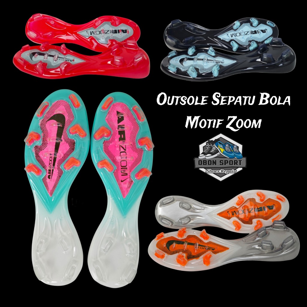 รองเท้าฟุตบอล Airzoom Motif Sole-Outsole | รองเท้าฟุตบอลแบบดึง | Shopee ...