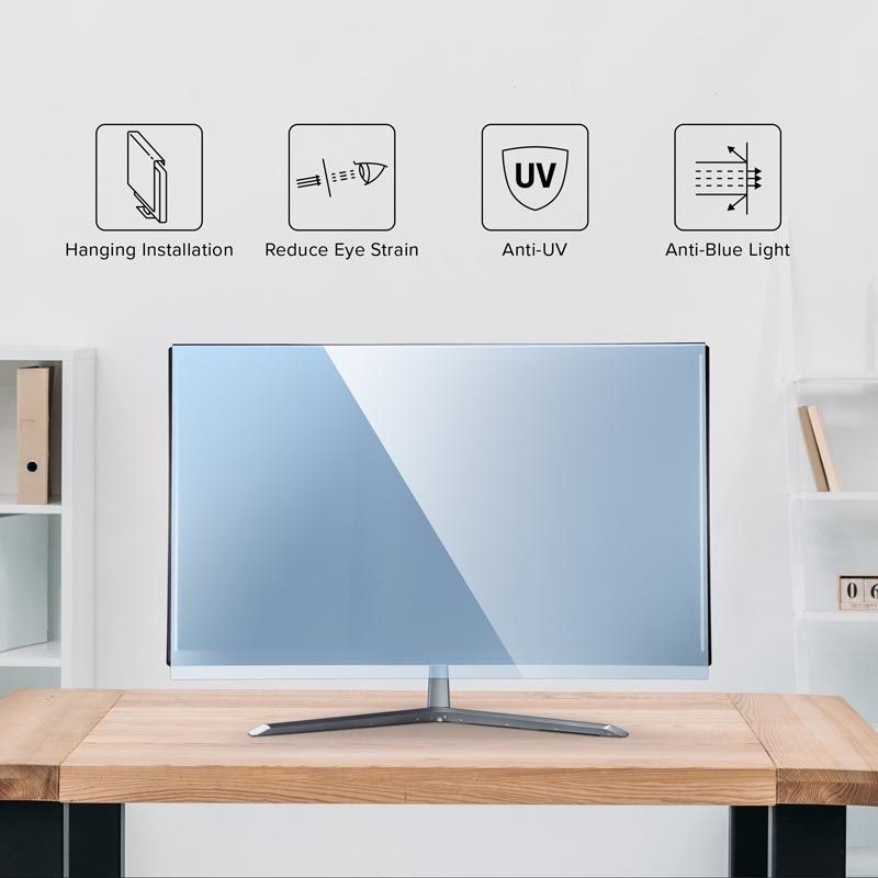 Tecgear Bluelight Shield Blue Light Filter - 20-22" | 23-24" | 26-27 ...