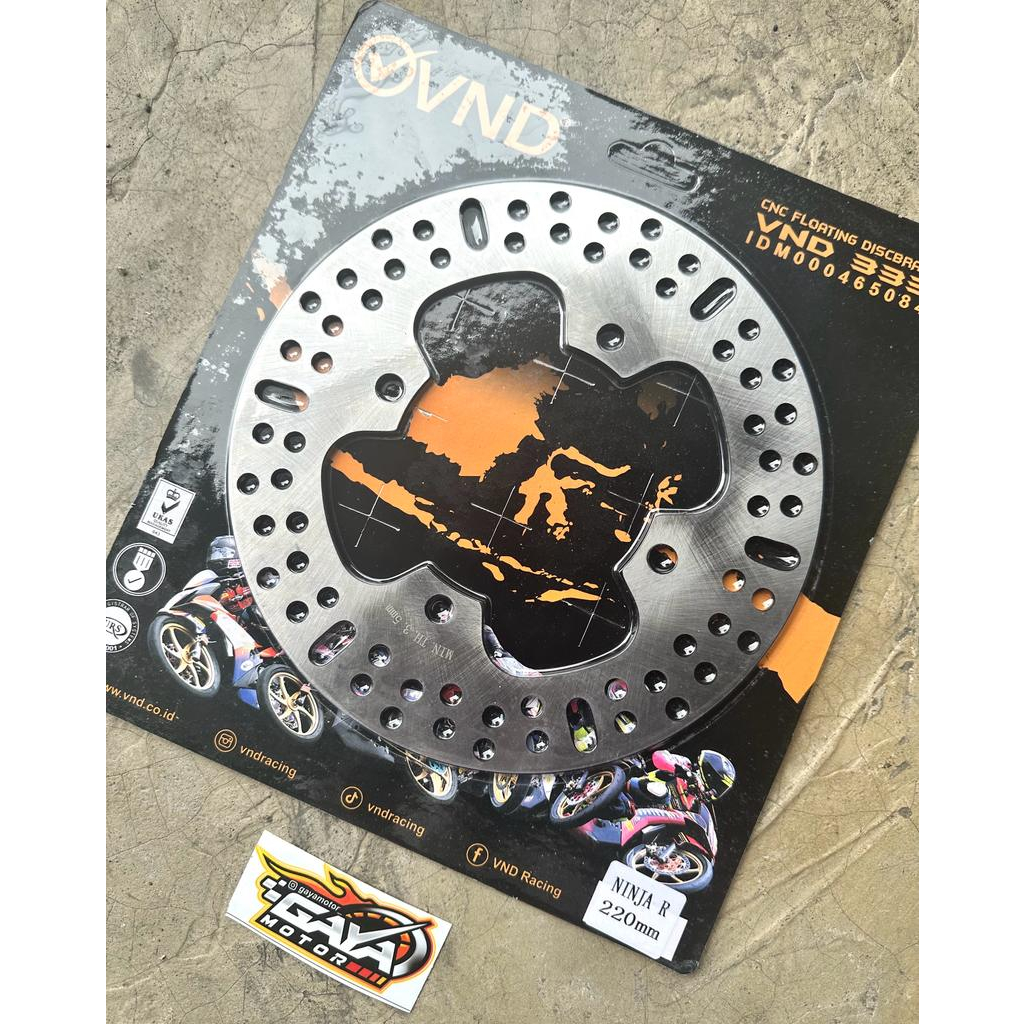 แผ่นดิสก์ด้านหลัง vnd 333 ninja rr old disk Disc vnd ninja rr new NMAX ...
