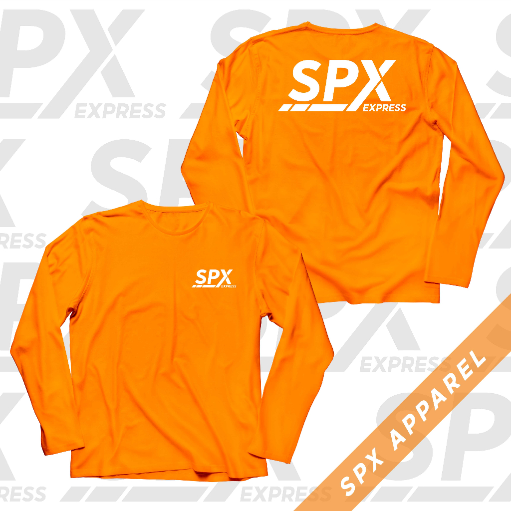 เสื้อยืดแขนยาว พิมพ์ลายโลโก้ SPX Express Courier แบบใหม่ | Shopee Thailand