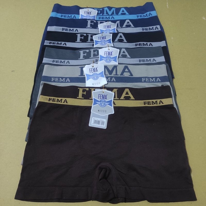 กางเกงชั้นใน FEMA BOXER คุณภาพ | Shopee Thailand