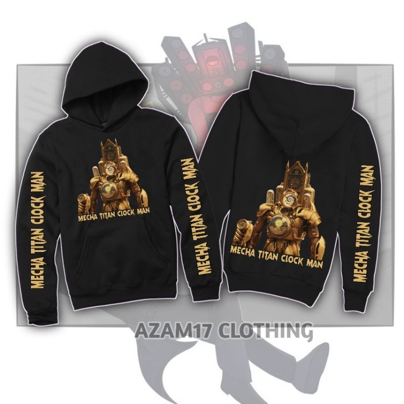 Mecha Titan Clock Man Children & 39;s Hoodie เสื้อกันหนาวฟรีชื่อ ...