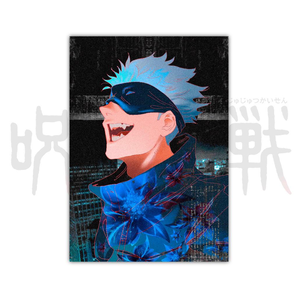 โปสเตอร์อนิเมะ Jujutsu Kaisen Gojo Satoru A5 | Shopee Thailand
