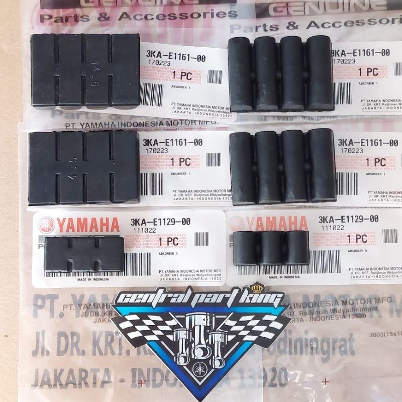 โช้คอัพ RUBBER DAMPER DAMPER DAMPERS SEHER BLOCK RX KING, RXS, YT115 ...