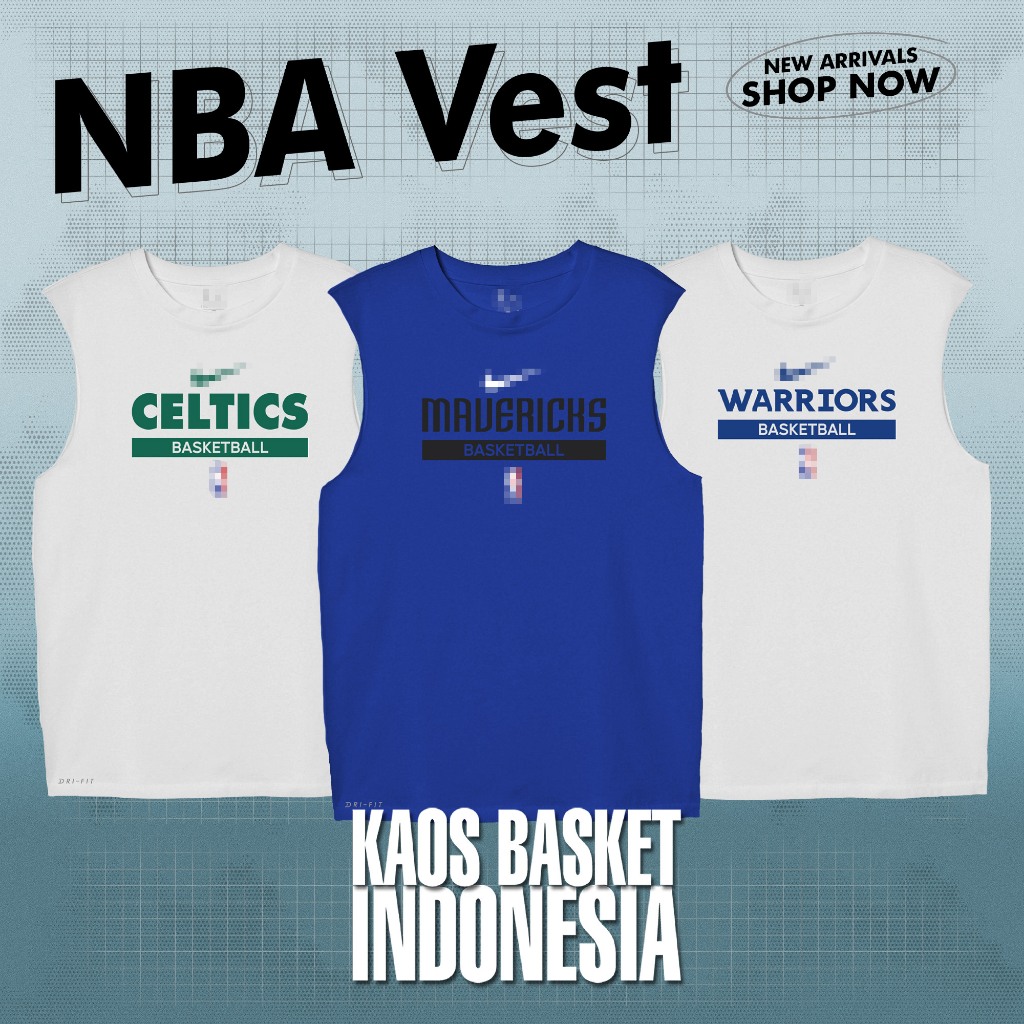 Nba Practice Tee Vest Collection เสื้อยืดบาสเก็ตบอล | Shopee Thailand