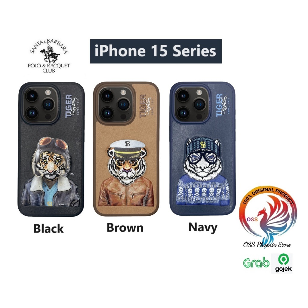 เคส iPhone 15 Pro Max 15 Pro Plus SANTA BARBARA POLO Fergus เคสหนัง ...