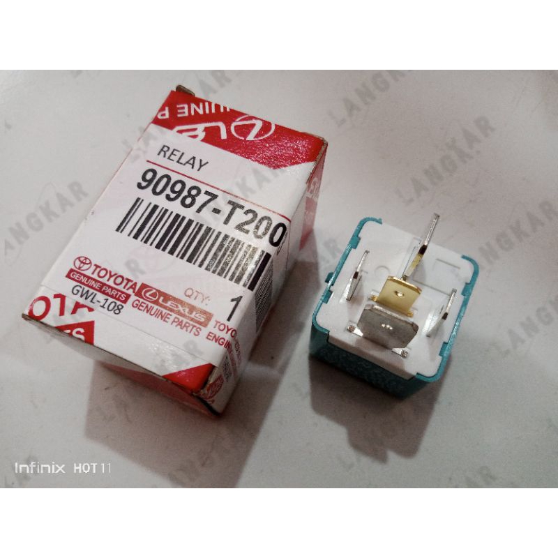 รีเลย์ Toyota 4Legs 5Legs 90987-T2002 12V Denso 90987-T2003 | Shopee Thailand