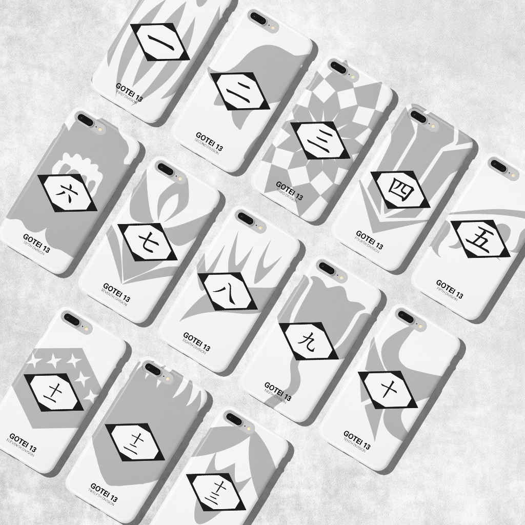 Gotei 13 Number Symbol Bleach Collection เคสอนิเมะ HP ทุกประเภท ...