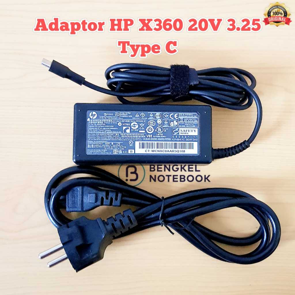 HP X360 Type C อะแดปเตอร์ USB 5V 3A 9V 3A 12V3A 15V 3A 20V 3.25A 20.3V 3A 65W | Shopee Thailand