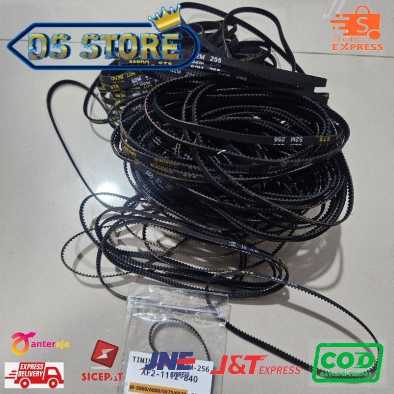 สายพานไทม์มิ่ง V-Belt S2M-256 IR 5000 6000 5075 6570 | Shopee Thailand