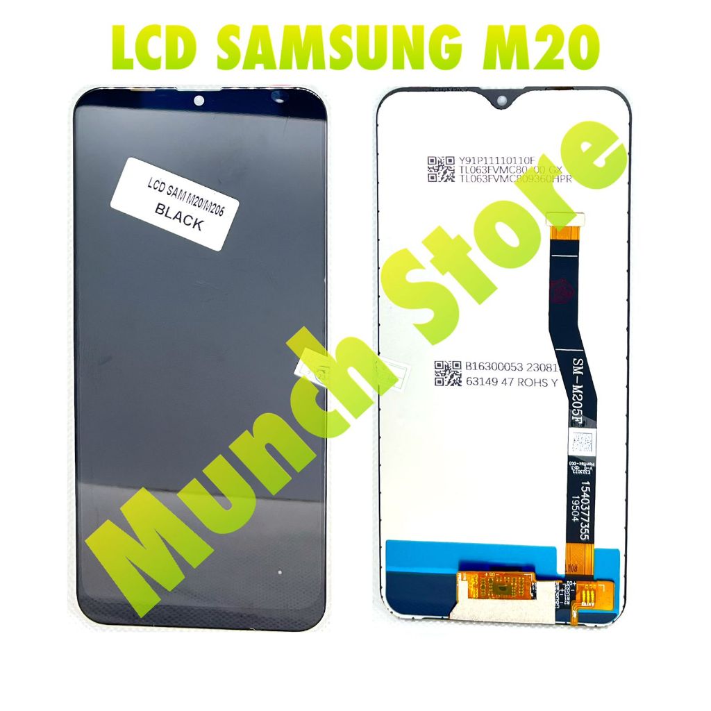 หน้าจอสัมผัส Lcd Samsung M20 M205 2019 Fullset ต้นฉบับใหม่ | Shopee ...