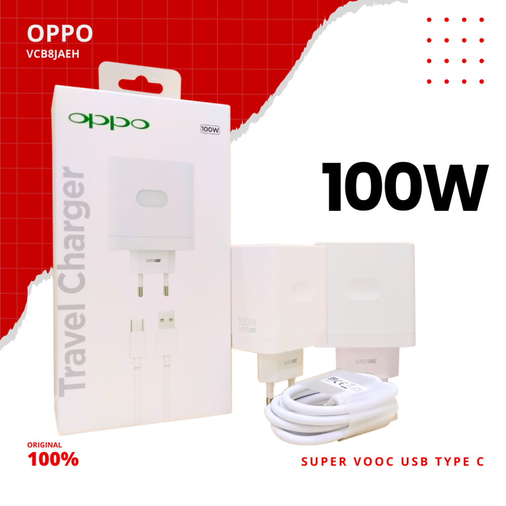 เครื่องชาร์จ Oppo 100Watt เครื่องชาร์จ Oppo Super Vooc Oppo Type C 100W ...