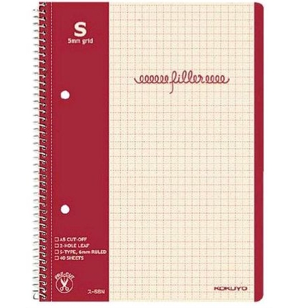 Kokuyo S-5SN A5 สมุดบันทึกกฎตาราง 5 มม | Shopee Thailand
