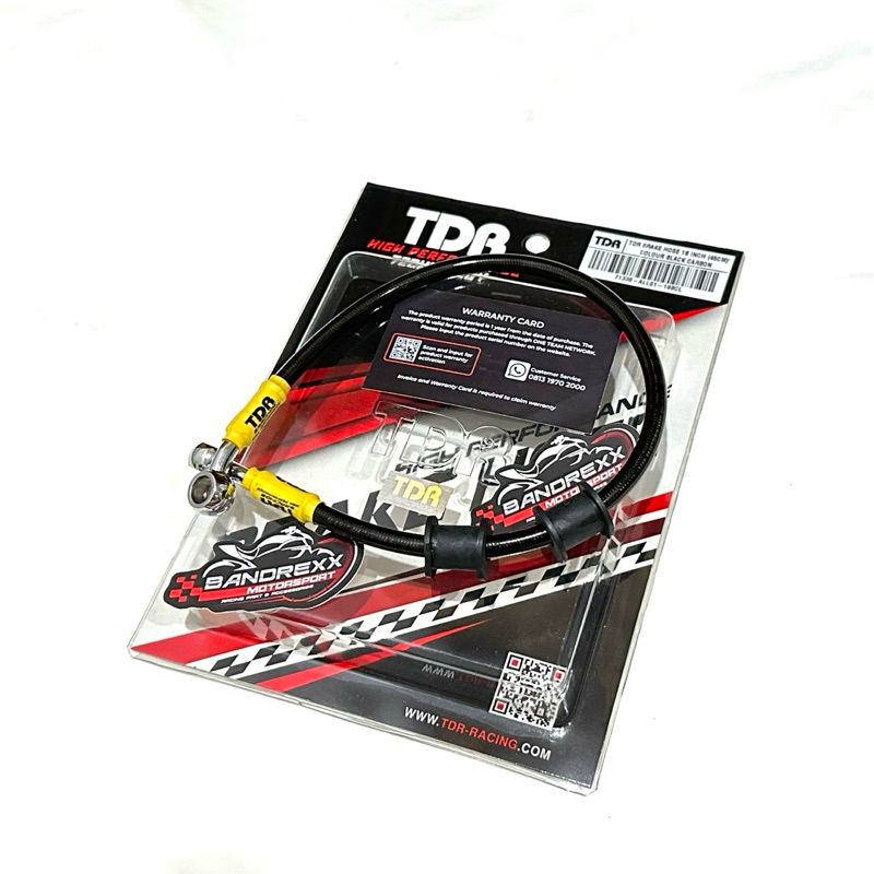 TDR Racing ท่อเบรคหลัง 40 Cm-45 Cm-60 Cm รับประกัน 1 ปี | Shopee Thailand