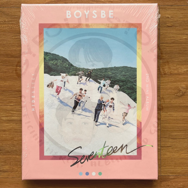 อัลบั้มซีล SEVENTEEN SVT BOYSBE HIDE VER 2ND MINI ALB | Shopee Thailand