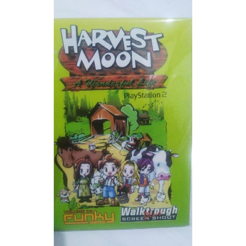 หนังสือคู่มือเกม PS2 MOON A WONDERFUL LIFE PS2 | Shopee Thailand