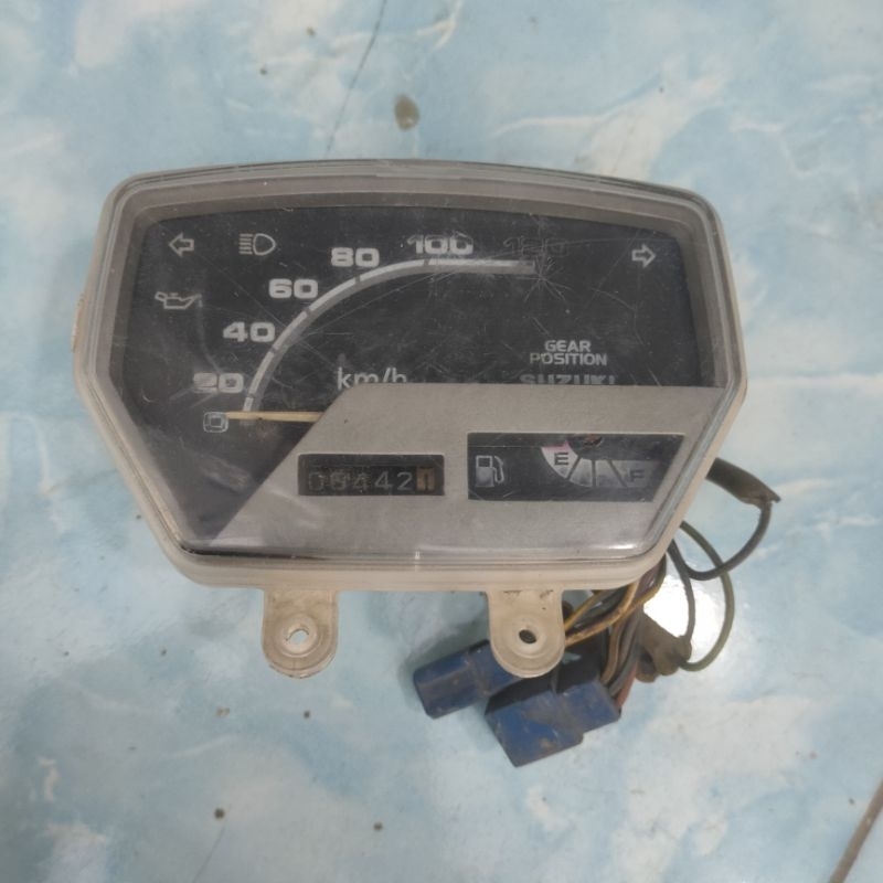 เครื่องวัดความเร็ว rc100 spido Suzuki rc100 spidometer bravo original ...