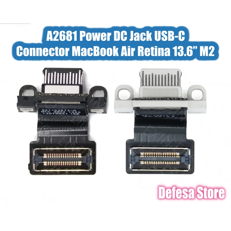 A2681 แจ็คเชื่อมต่อพาวเวอร์ DC USB-C MacBook Air Retina 13.6 นิ้ว M2 ...